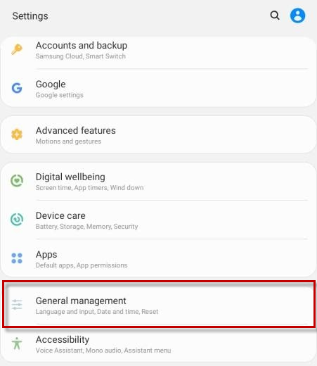 Resetting an Android Tablet to Factory Settings – DS smart®